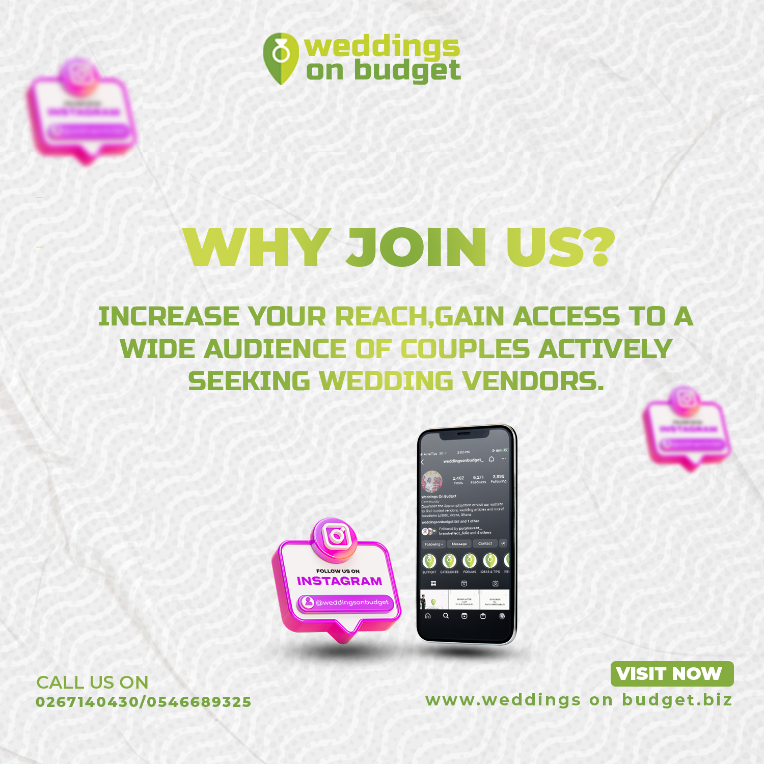 Join WoB As a Vendor - WEDDINGS ON BUDGET